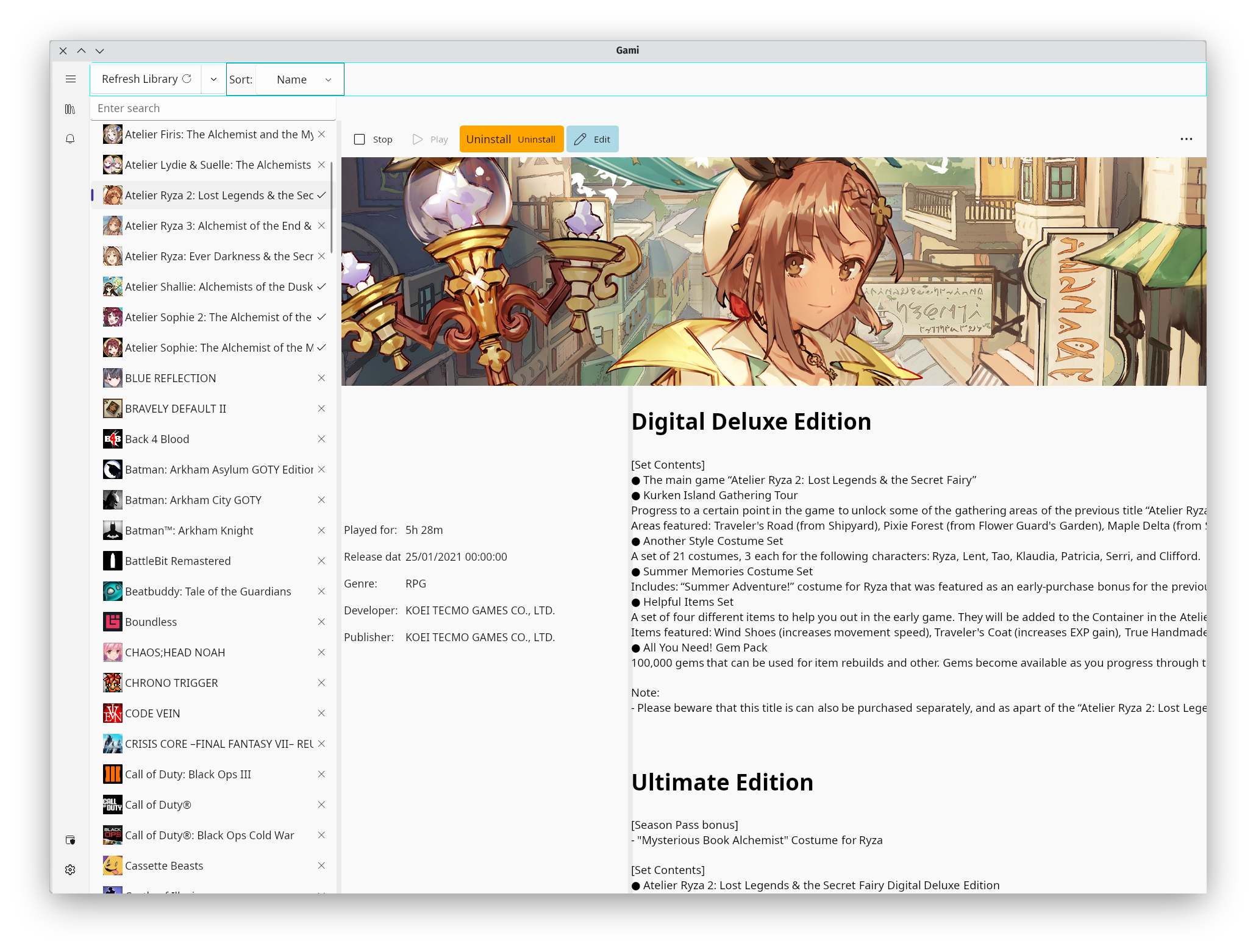 Gami - cross-platform video game